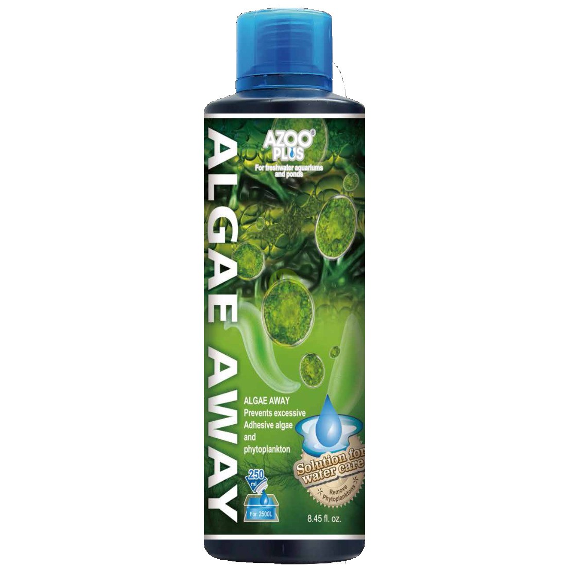 AZOO Plus Algae Away – Fast Algae Remover for Aquariums